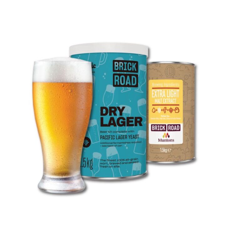 Brick Road Dry Lager 1.5Kg - Brick Road Brewing Co. Brew. Enjoy.