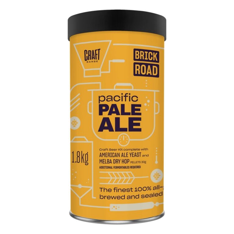 Brick Road Craft Pacific Pale Ale with Melba dry hops 1.8Kg - Brick ...
