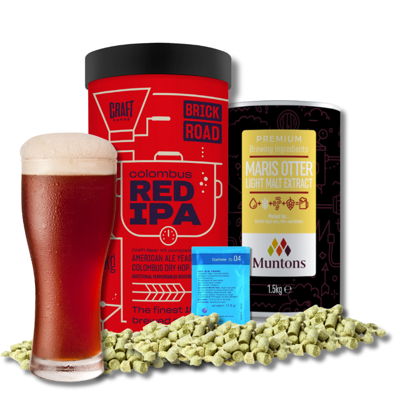 Craft Red IPA - Brick Road Brewing Co. Brew. Enjoy.