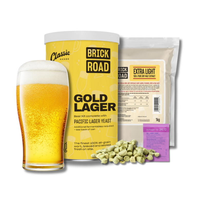 Queensland Gold (XXXX Gold style) - Brick Road Brewing Co. Brew. Enjoy.
